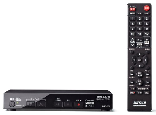 BUFFALO コンパクト HDDレコーダー HDMIケーブルセット 500GB DVR-1C2/500G(中古品)