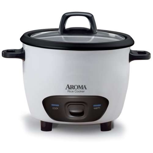 Aroma Housewares 6-Cup (Cooked) (3-Cup UNCOOKED) Pot-Style Rice Cooker(中古品)