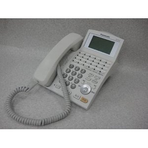 Panasonic La Relier オフィス用品 24キー電話機K-W VB-F611KA-W(中古品)