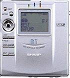 シャープMD-MT77-S ホータブルMDプレイヤー(中古品)