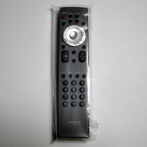日立 C-RL7 HITACHI テレビリモコン(中古品)
