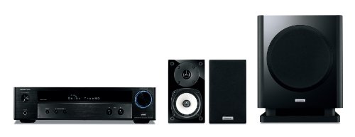 ONKYO シネマパッケージ 2.1ch ハイレゾ音源対応 ブラック BASE-V50(B)(中古品)