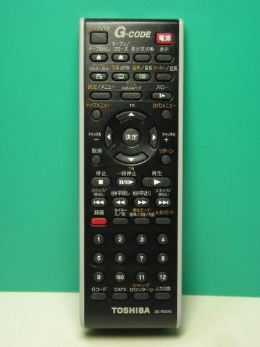 東芝 DVDリモコン SE-R0245(中古品)