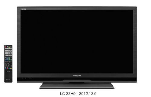シャープ 32V型 液晶 テレビ AQUOS LC-32H9 ハイビジョン   2013年モデル(中古品)