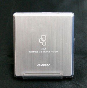 Victor　ビクター　JVC　XM-C11-S　シルバー　ポータブルMDプレーヤー　MDL(中古品)