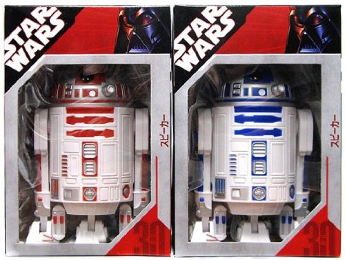 R2-D2 and R2-D1 Speaker Set STAR WARS Japan Exclusive(中古品)