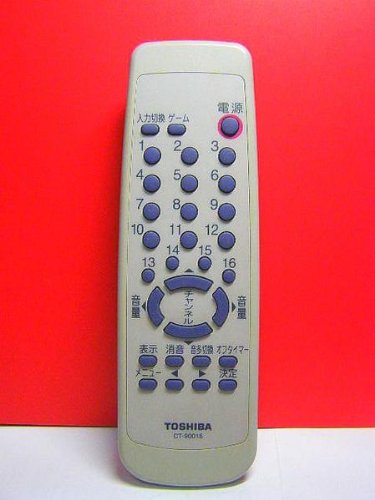 東芝 テレビモコン CT-90016(中古品)