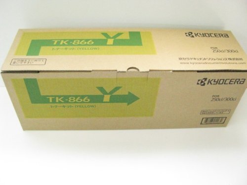 TK-866Y　イエロー　国内純正トナー(中古品)