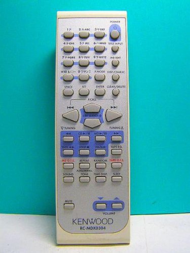 ケンウッド オーディオリモコン RC-MDX0304(中古品)