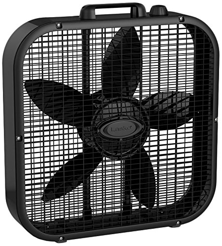 20in Box Fan 3spd Black(中古品)