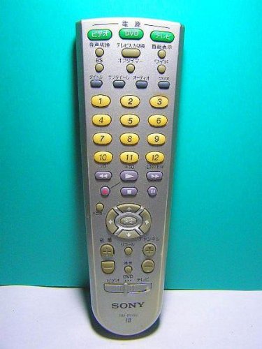 ソニー 各社共通リモコン RM-P56U(中古品)