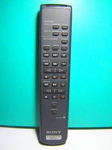 SONY オーディオリモコン RM-J910(中古品)