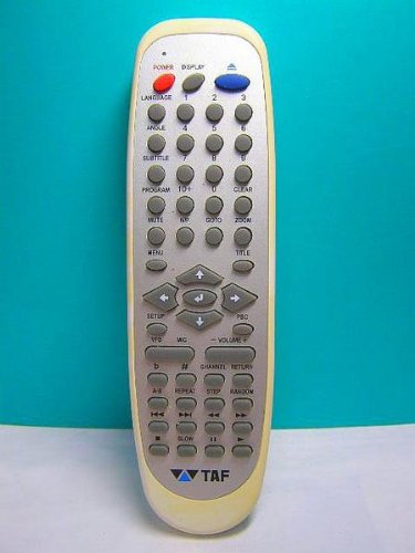 TAF DVDリモコン JX-2006A 蓋無(中古品)