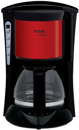 ティファール コーヒーメーカー  スビト  ペーパーレスフィルター メタリッ(中古品)