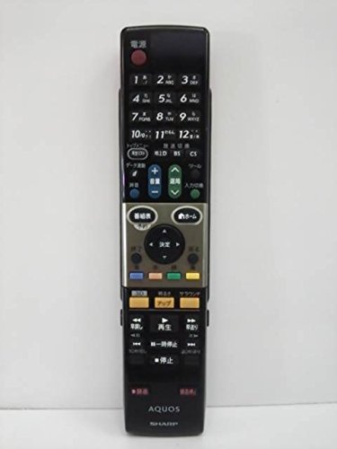シャープ テレビリモコン GA927WJSA(中古品)