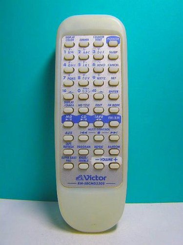 ビクター オーディオリモコン RM-SRCMD330S 蓋無(中古品)