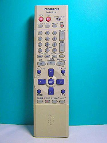 パナソニック DVDリモコン EUR7615KMO 蓋無(中古品)