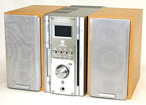 KENWOOD ケンウッド　JVC　ES-3MD-S シルバー　コンパクトハイファイコンポ(中古品)