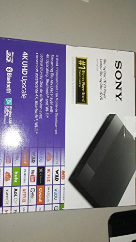 Sony BDP-S6500 2K/4K Multi System Blu Ray Disc DVD Player - PAL/NTSC -(中古品)