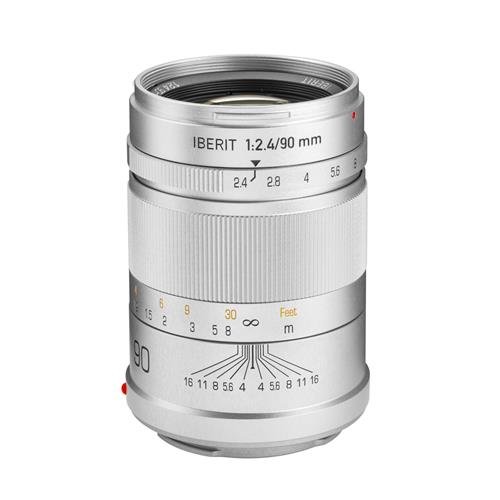 KIPON 交換レンズ IBERIT 90mm/f2.4 ソニーEマウント （シルバー）(中古品)