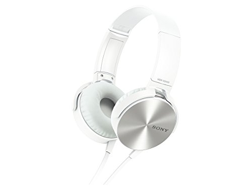 ソニー SONY ヘッドホン MDR-XB450 : 密閉型 折りたたみ式 ホワイト MDR-XB(中古品)