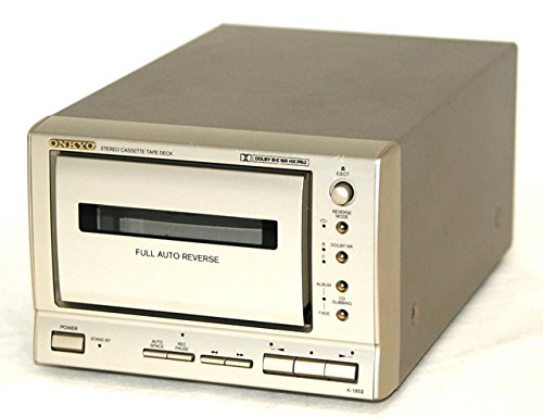 ONKYO オンキヨー（オンキョー）　K-185II-S　オートリバース・カセットデ (中古品)