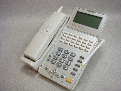 GX-(24)CCLBTEL-(3)(W) NTT αGX 24ボタンカールコードレスバス電話機 ビジ(中古品)
