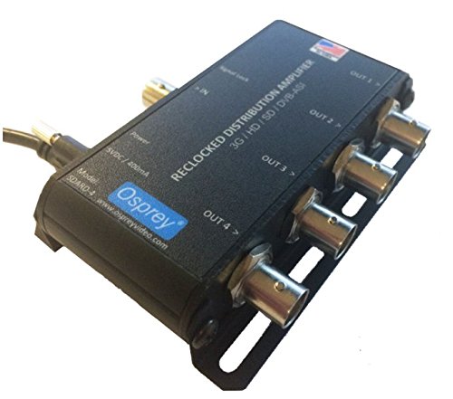 Osprey Video 1x4 リクロッキング 3G HD SD - SDI DVB-ASI ディストリビュ (中古品)