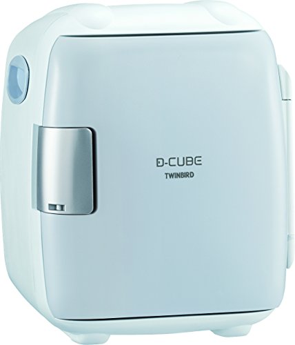 TWINBIRD 2電源式コンパクト電子保冷保温ボックス D-CUBE S グレー HR-DB06(中古品)