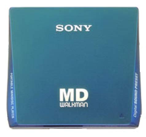 SONY　ポータブルＭＤプレーヤー　MZ-E75グリーン(中古品)