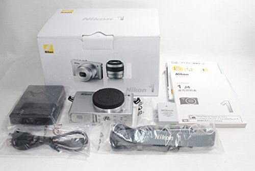 Nikon ミラーレス一眼 Nikon1 J4 シルバー J4HPLKSL ボディのみ(中古品)