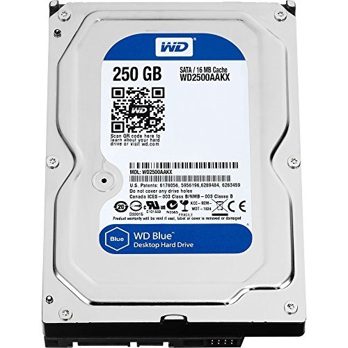 WESTERN DIGITAL WD2500AAKX Caviar Blue 250GB 7200 RPM 16MB cache SATA (中古品)