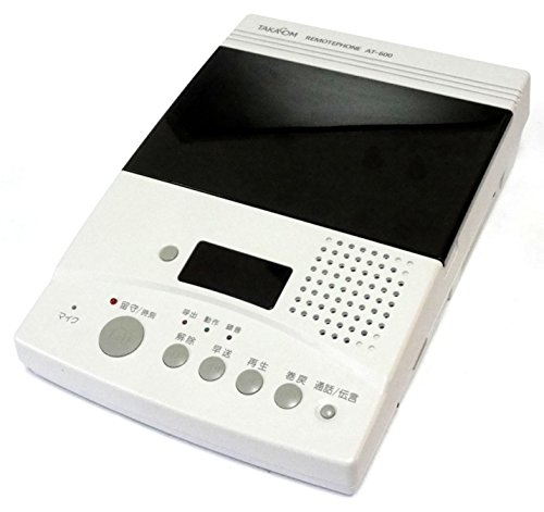 タカコム AT-600 マイクロカセット式 留守番電話装置(中古品)