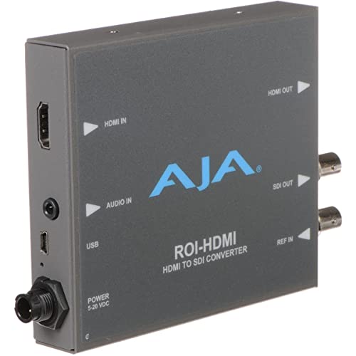 AJA ROI-HDMI HDMI - 3G-SDI ミニコンバーター 対象地域 (ROI) スケーリン (中古品)