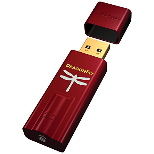 AudioQuest ヘッドホンアンプ・DAC DragonFly Red(中古品)