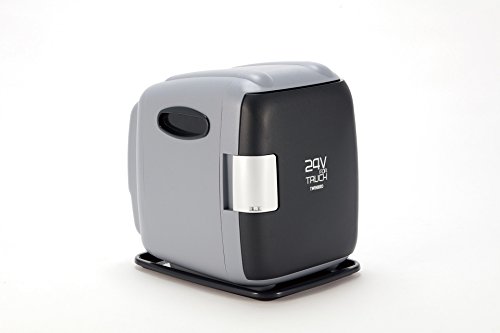 ツインバード DC24V専用コンパクト電子保冷保温ボックス グレー HR-D249GY(中古品)