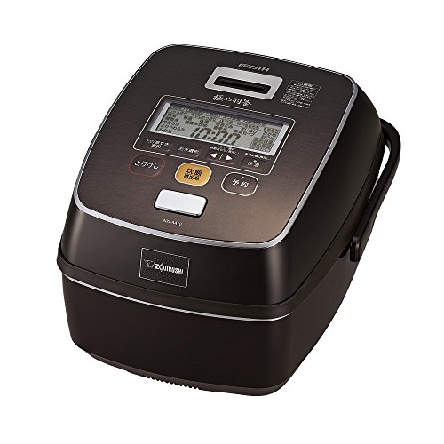 象印 炊飯器 圧力IH式 5.5合 鉄器コート極め羽釜  プライムブラウン NW-AA1(中古品)