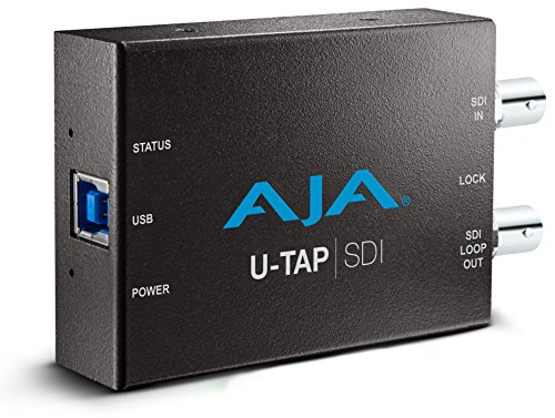 Aja U-TAP SDI シンプル USB3.0 電源 SDI キャプチャデバイス(中古品)