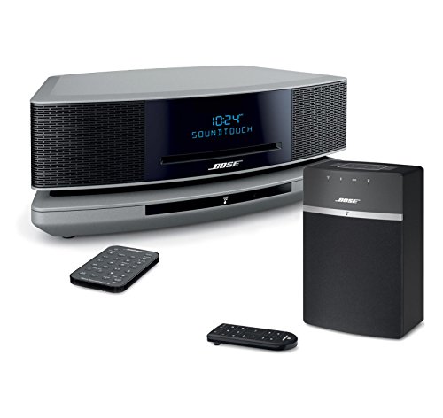 Bose Wave SoundTouch IV - Platinum Silver & SoundTouch 10 - Black Bund(中古品)
