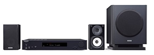 ONKYO シネマパッケージ 2.1ch/ハイレゾ音源対応/4K対応/AirPlay対応 ブラ (中古品)