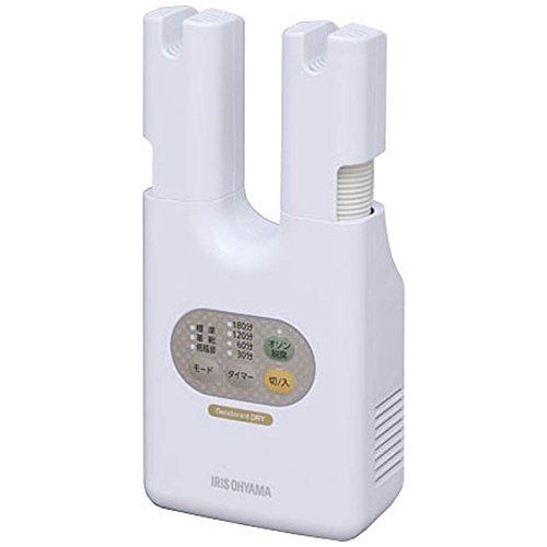 アイリスオーヤマ くつ乾燥機　ホワイトIRIS OHYAMA　脱臭くつ乾燥機カラリ(中古品)