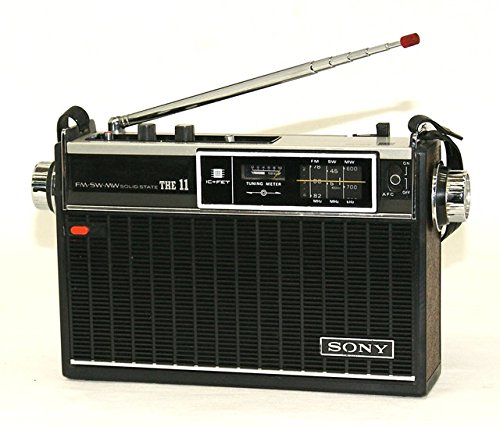 SONY ソニー　ICF-1100　THE 11　ソリッドステート3バンドラジオ　FM/MW/SW(中古品)