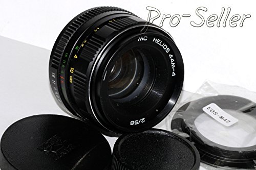 MC HELIOS 44M-4 Lens 2/58 Zenit Praktica Pentax M42 + adapter Canon EO(中古品)
