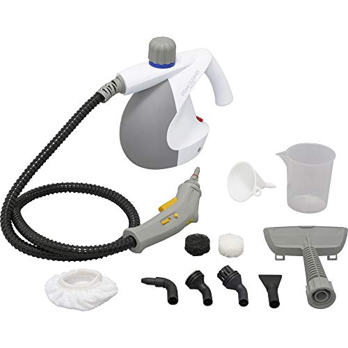 アイリスオーヤマ スチームクリーナー コンパクトタイプ 16点セット 120cm (中古品)