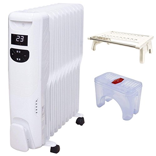 ROSSO オイルヒーター 2017年モデル EJ-CA041 6畳〜10畳対応(中古品)