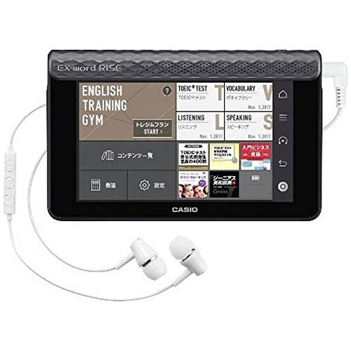 カシオ デジタル英会話学習機 EX-word RISE XDR-S1GY メタリックグレー(中古品)
