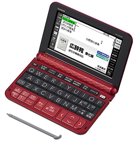 カシオ 電子辞書 エクスワード 生活・教養モデル XD-Z6500RD レッド 160コ (中古品)
