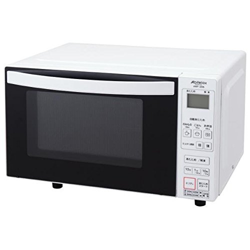 アビテラックス 電子レンジ 18L ホワイトAbitelax フラットタイプ ARF206-W(中古品)