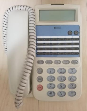 RICOH リコー 表示付電話機 ビジネスホン RI-24C(中古品)