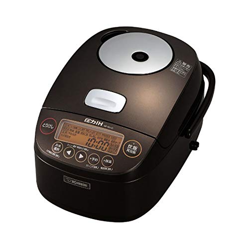 象印 圧力IH炊飯ジャー(5.5合炊き) ブラウンZOJIRUSHI 極め炊き NP-BH10-TA(中古品)